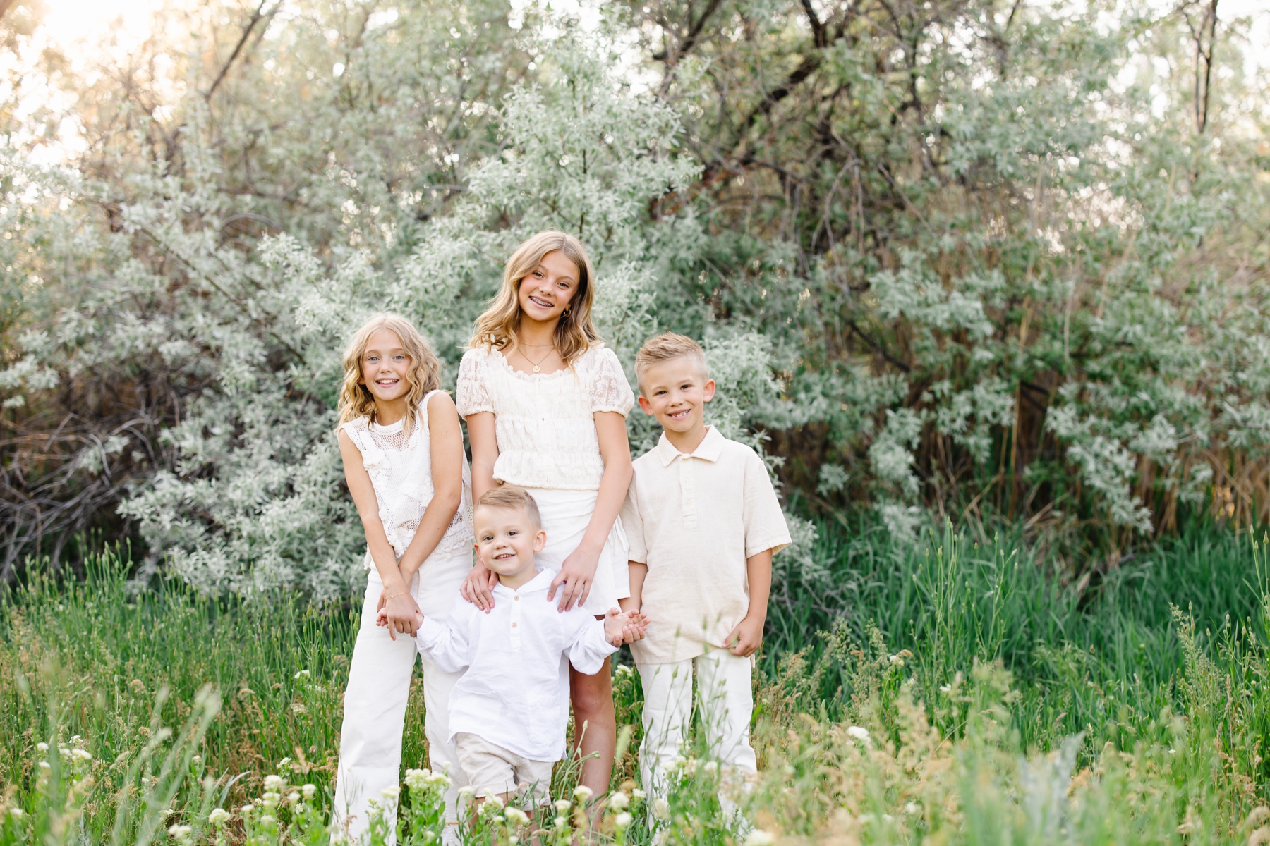 Spring Family Photos in Utah - Mary Horne Nelson